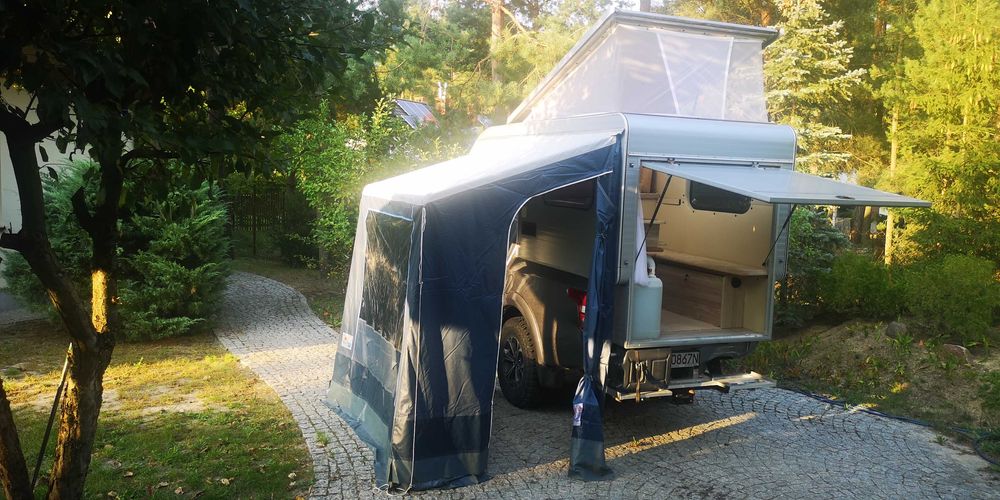 Zabudowa kempingowa na samochód pick up, camper 4x4, kamper kempingowy Wolica • OLX.pl
