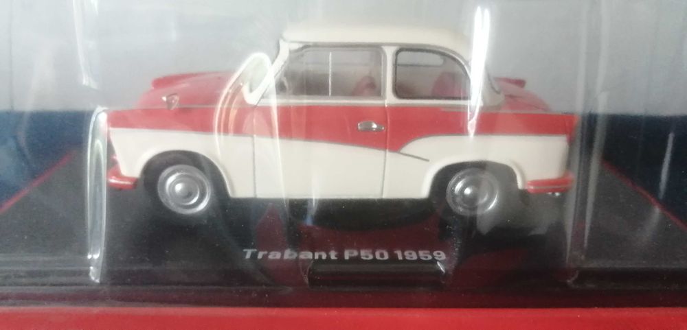 Trabant P50 1959r. 1:24 Hachette Kultowe Samochody PRL Kalisz • OLX.pl