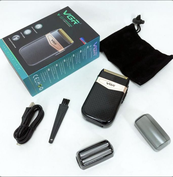 Електробритва VGR V-331, тример для стрижки вусів та бороди: 429 грн ...