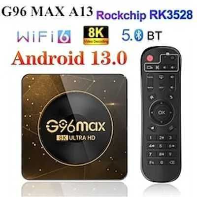 Смарт ТВ Приставка TV-BOX G96 MAX 4/64GB Бокс Smart And 13 НАЛАШТОВАНА ...