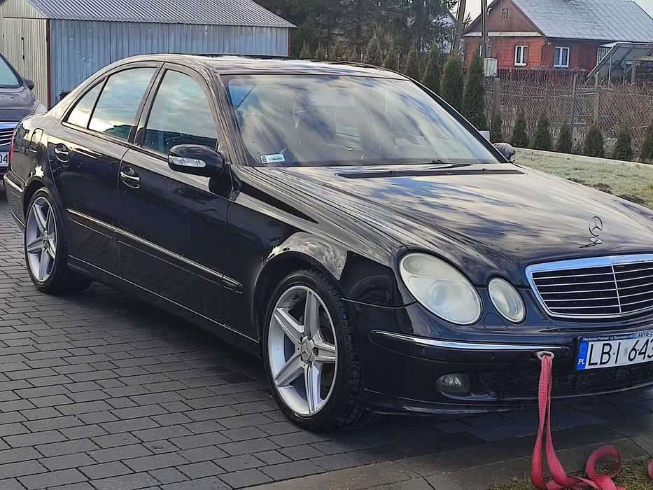 Mercedes W211- uszkodzony Międzyrzec Podlaski • OLX.pl