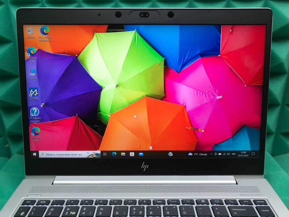 №3144 Ноутбук HP EliteBook 840 G5 14" FHD IPS/i5-8350U/8Gb/SSD256Gb: 8 ...
