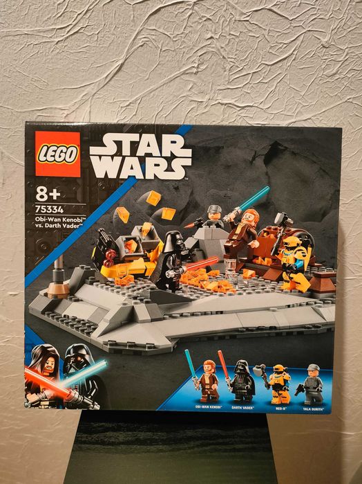 LEGO® 75334 Star Wars - Obi-Wan Kenobi kontra Darth Vader | Nowy ...