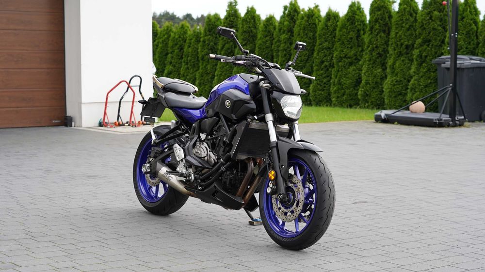 Yamaha MT 07 -- abs -- 2017 -- pełna moc - oryginał mt07 Zagórów • OLX.pl