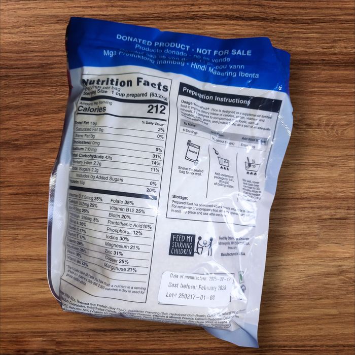 Суміш Rice MannaPack Рис та соя: 30 грн. - Продукти харчування / напої ...