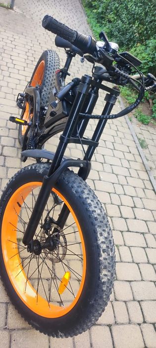 Rower elektryczny FAT BIKE Sanok • OLX.pl