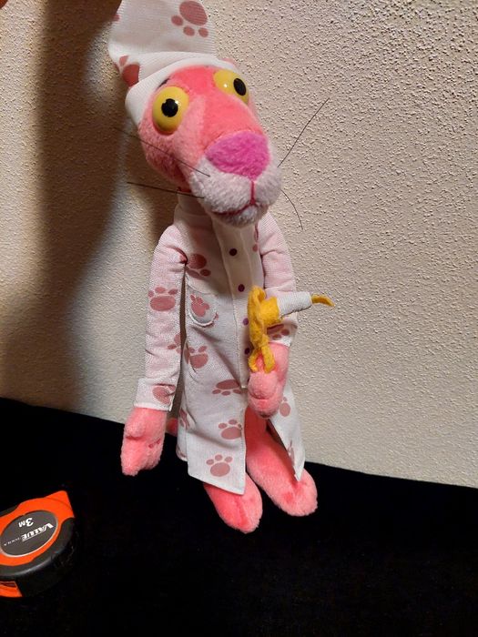 Peluche Pantera cor de rosa Batalha • OLX.pt