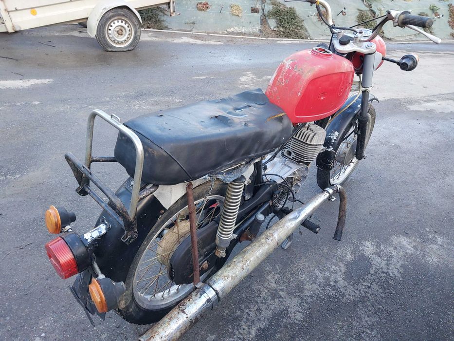 MZ TS 125 Niekompletna Sprowadzona z Węgier TS150 Transport Cały Kraj Lesko • OLX.pl