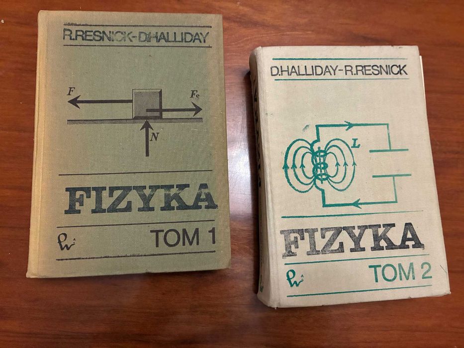 Podręczniki fizyka Feynmana wykłady z fizyki Ressnick-Halliday Rogers ...