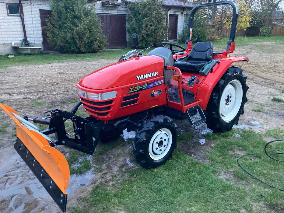 Mini Traktor Yanmar AF18 Ciągnik Sadowniczy Ogrodniczy Rewers Sokołów ...