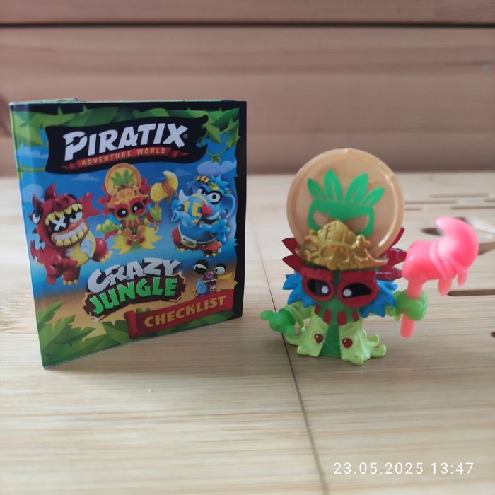 Unikatowa figurka Wild Mask seria 3 Crazy Jungle Stąporków • OLX.pl
