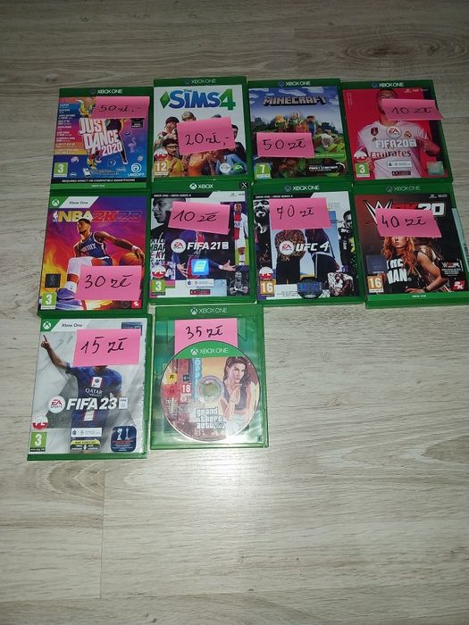Gry na xboxa w bardzi dobrym stanie Wola Mystkowska • OLX.pl