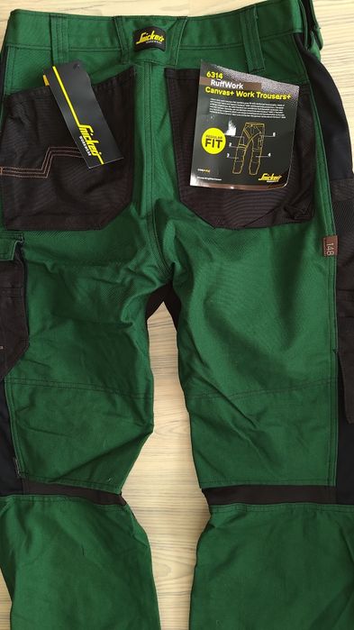 6314 Snickers RufdWork 148 Canvas+ spodnie robocze monter instal Łódź ...