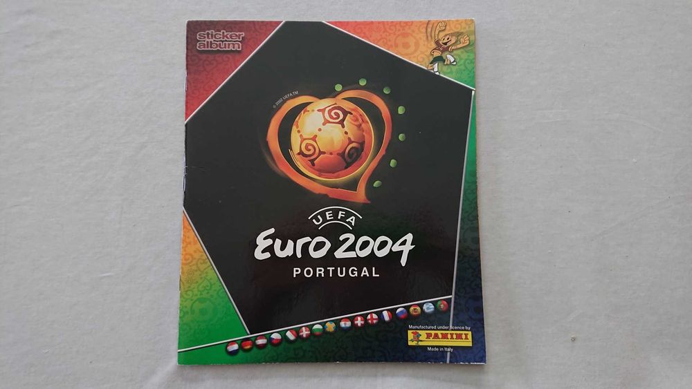 2 x Cadernetas Futebol EURO 2004 - Panini (nova e colada) Lourosa • OLX ...