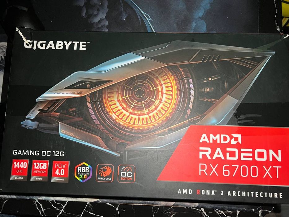 AMD Radeon RX 6700 XT 12GB Gigabyte: 9 250 грн. - Комплектуючі та ...
