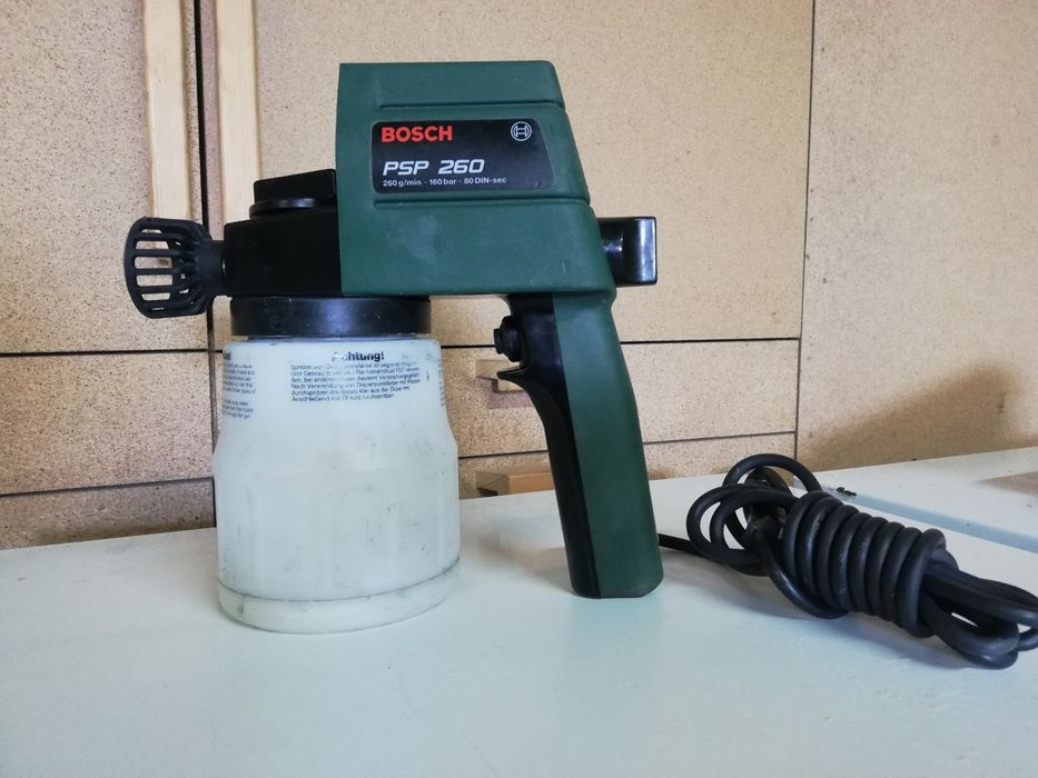 Краскопульт, пуливизатор Bosch psp 260: 2 035 грн. - Електроінструмент ...