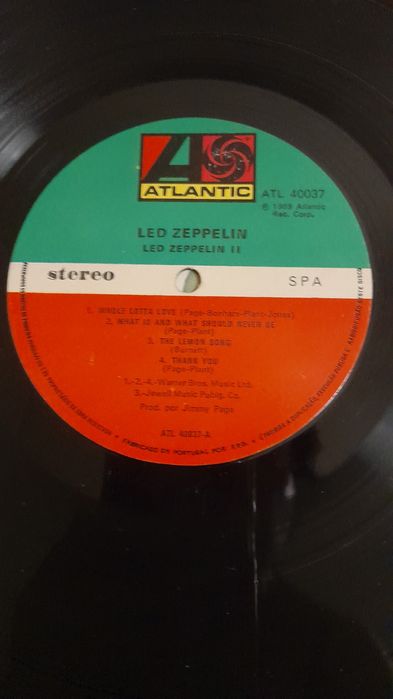 Lp Led Zeppelin II - 1969 Sacavém E Prior Velho • OLX Portugal