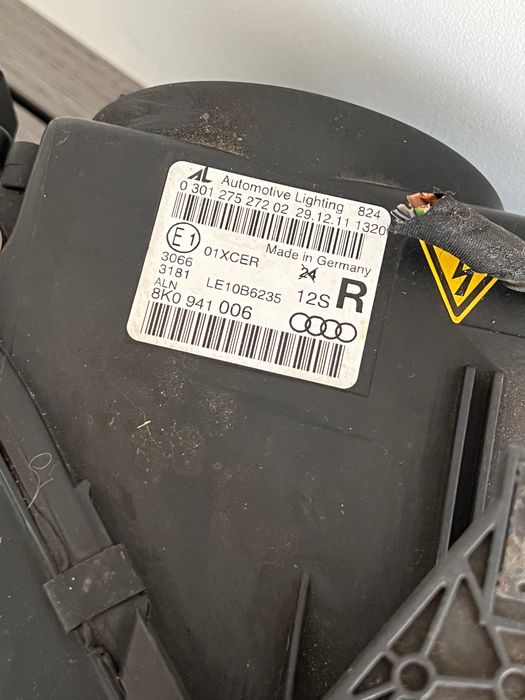 Комплект фар Audi A4 b8 рестайлинг 8K0941006 8k0941005 права ліва: 20 ...