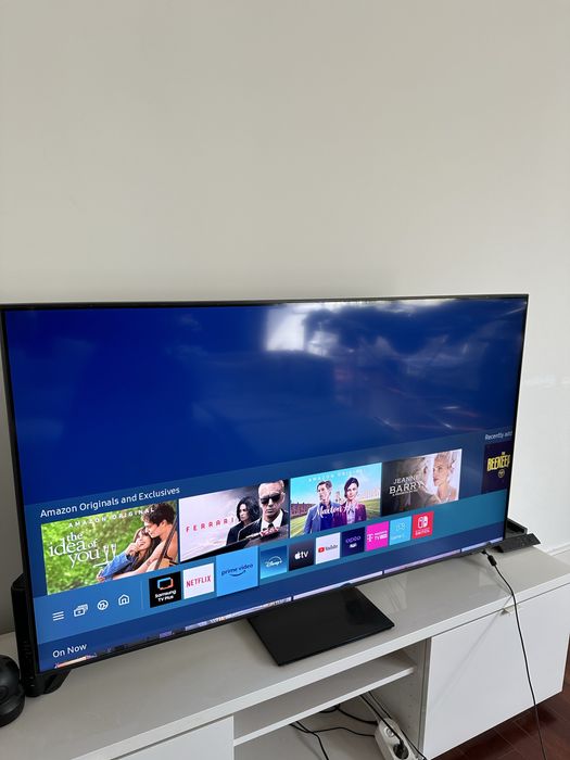 Smart TV Samsung QE55Q70 QLED 55" Ultra HD 4K Lumiar • OLX.pt
