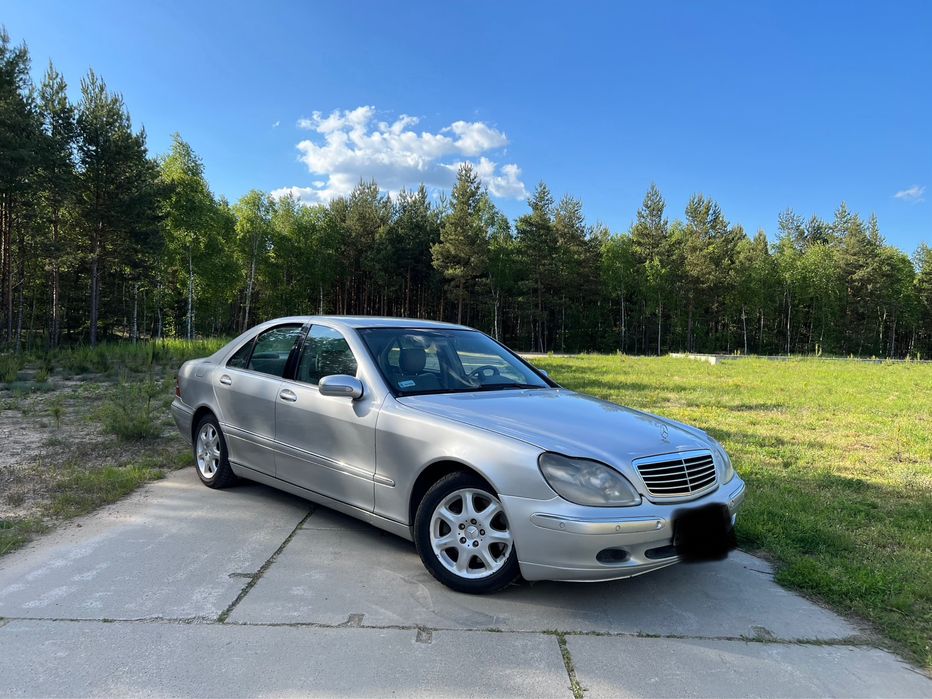 Mercedes Benz S klasa w220 3.2 CDI WŁOCHY 8 lat w jednych rękach cepik Bogucin Mały • OLX.pl
