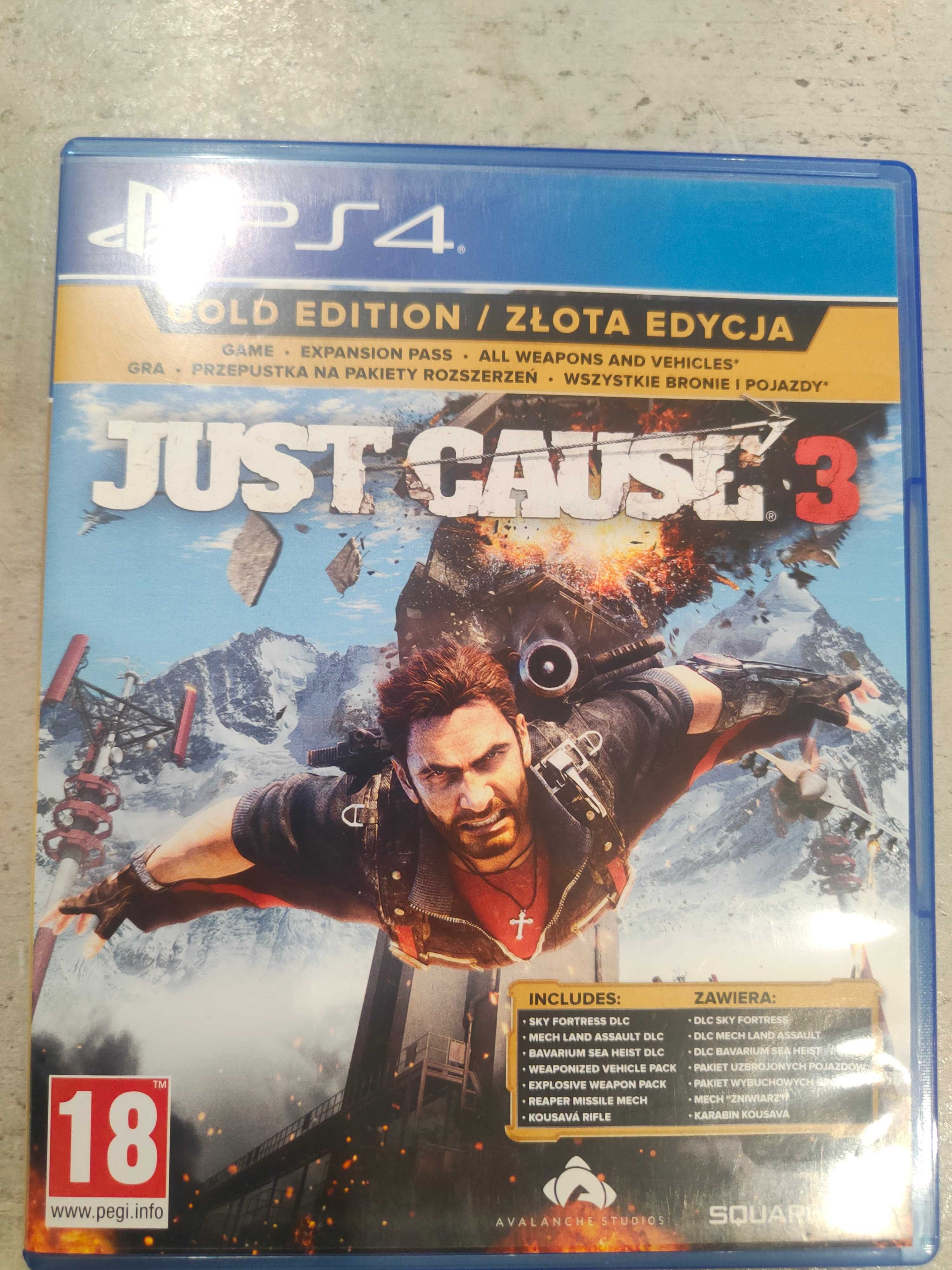 Just Cause 3 Gold Edition Pl Ps4 Ps5 Playstation 4 Sosnowiec • Olx Pl