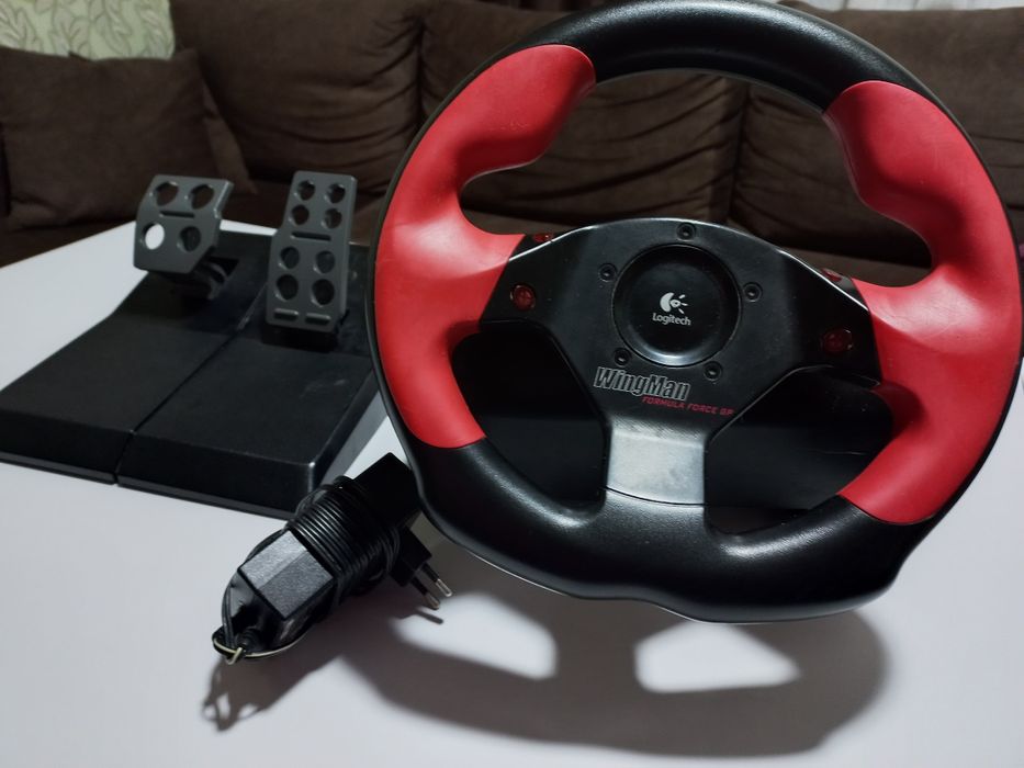 Кермо Logitech Formula Force GP Racing Wheel Гарний стан, повний компл ...