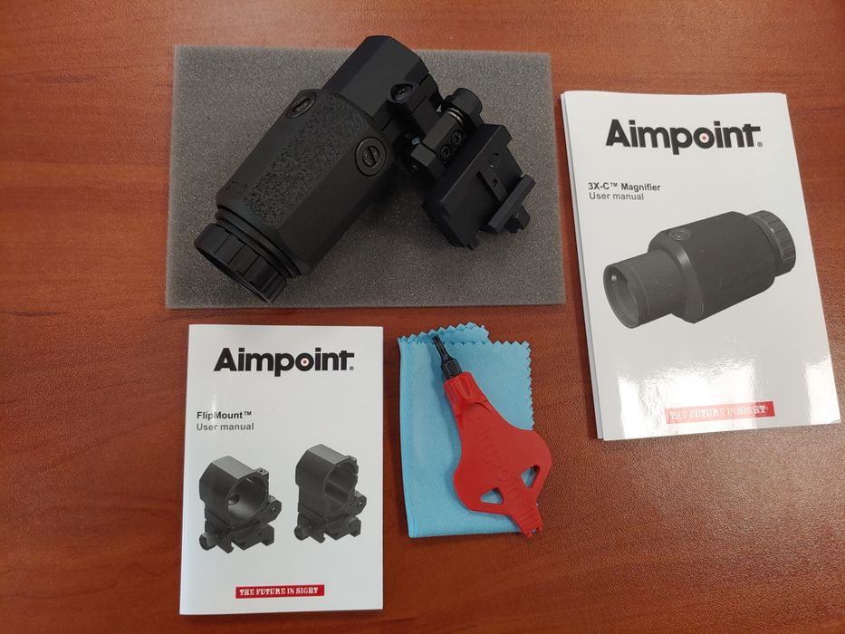 Продам комплект лупа/магніфер Aimpoint 3X-C/FlipMount 30мм w TM base ...