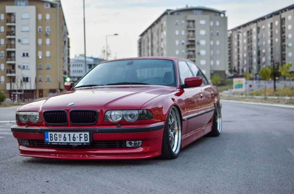 BMW 7 E38 dokładka zderzaka ALPINA z Napisem Konstantynów Łódzki • OLX.pl