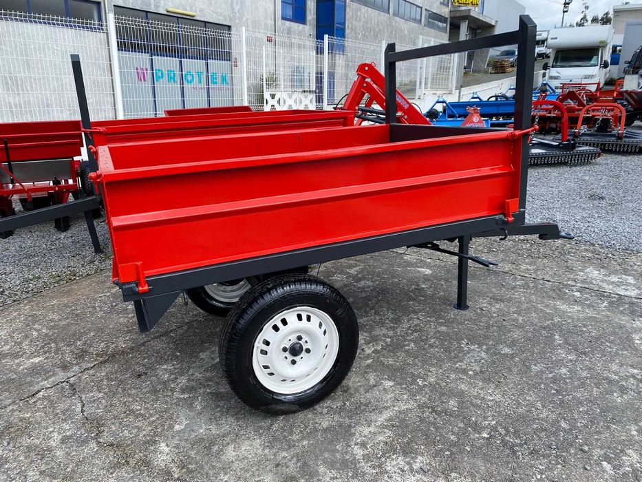 Reboque/Atrelado para mini trator NOVO Bougado (São Martinho E Santiago ...