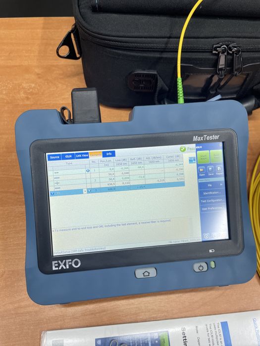 Продам рефлектометр Exfo Maxtester max-730c-sm8: 150 000 грн. - Прочая ...