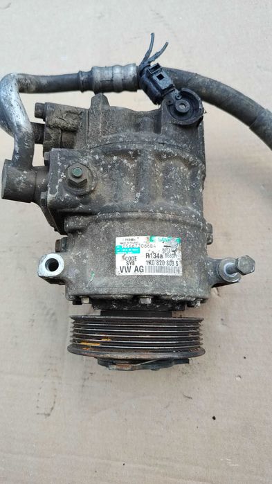 Kompresor Sprezarka klimatyzacji VW GOLF V AUDI A3 1.6 B 1.9 TDI 803S ...