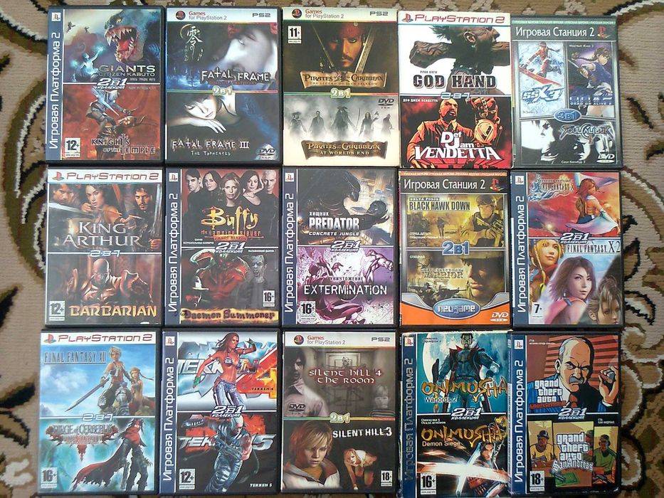 Продам Диски до Sony Playstation 2.ПС 2.PS 2.(Дискі/Ігри PS.2).: 250 грн. - Ігри для приставок ...