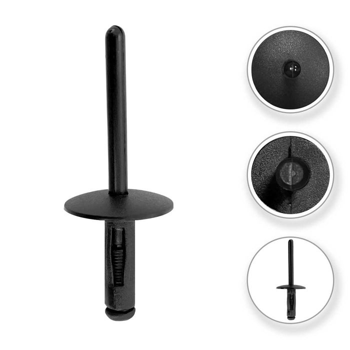 10 кліпс підкрилка бампера BMW E90 E91 E83 E70 E53 E71 51717002953: 89 ...