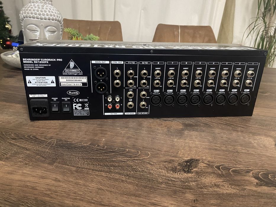 Behringer Eurorack Pro Rx1202Fx Viseu • OLX.pt