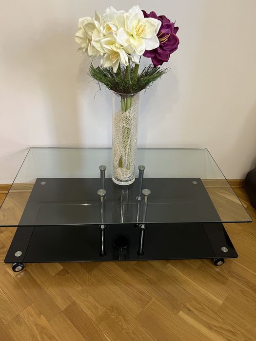 Столик журнальний скляний 1 500 грн Меблі для вітальні Дрогобич на Olx