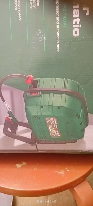 Kompresor PARKSIDE z automatycznym bębnem 1100W Błonie • OLX.pl