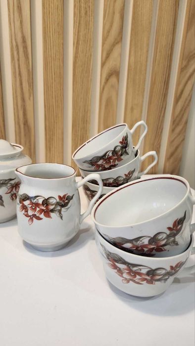 Сервіз чайний 12 персон НОВИЙ у коробці Баранівський фарфоровий з д 1 290 грн Посуда