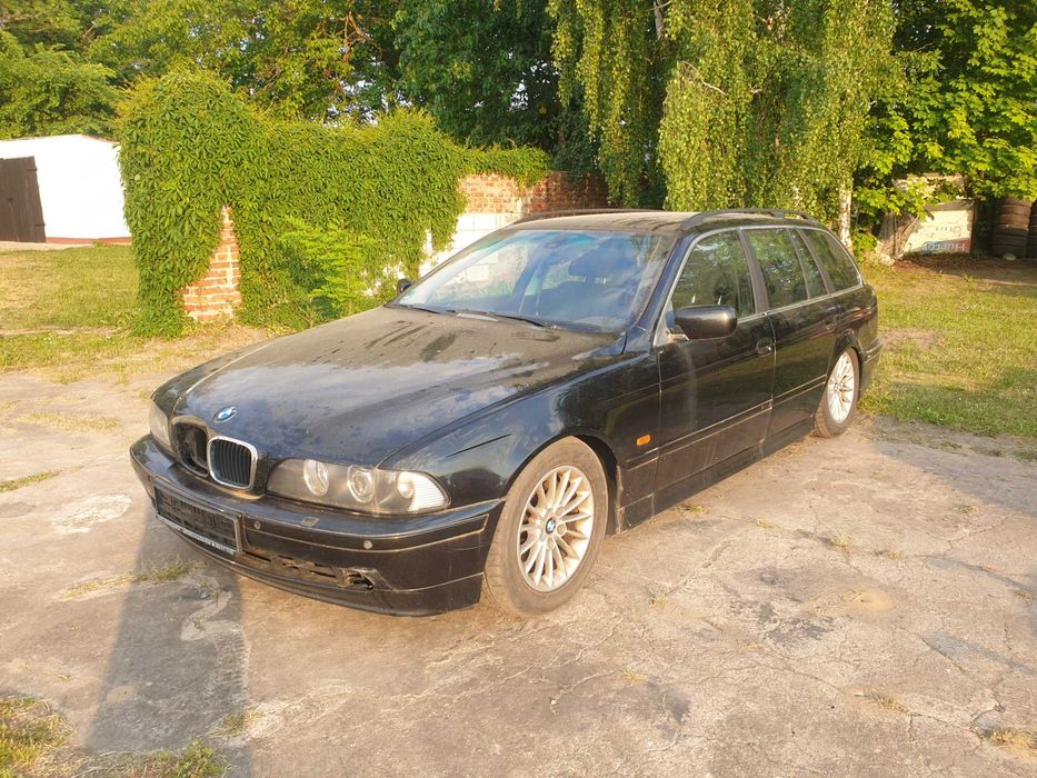 Części BMW E39 530i 3.0i M54 231KM Cała na części Saphirschwarz Pruszcz ...