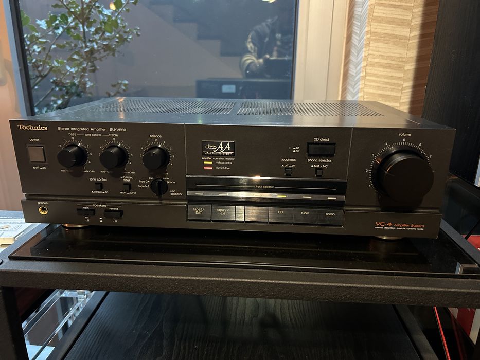 Amplificador vintage Technics SU-V550, classe AA em excelente estado ...