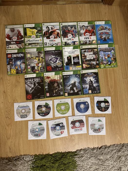 Xbox 360 fat jasper комплект з ліцензійними дисками: 6 400 грн ...