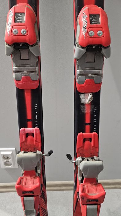 Narty Forcer 150 cm czerwone Łódź Górna • OLX.pl