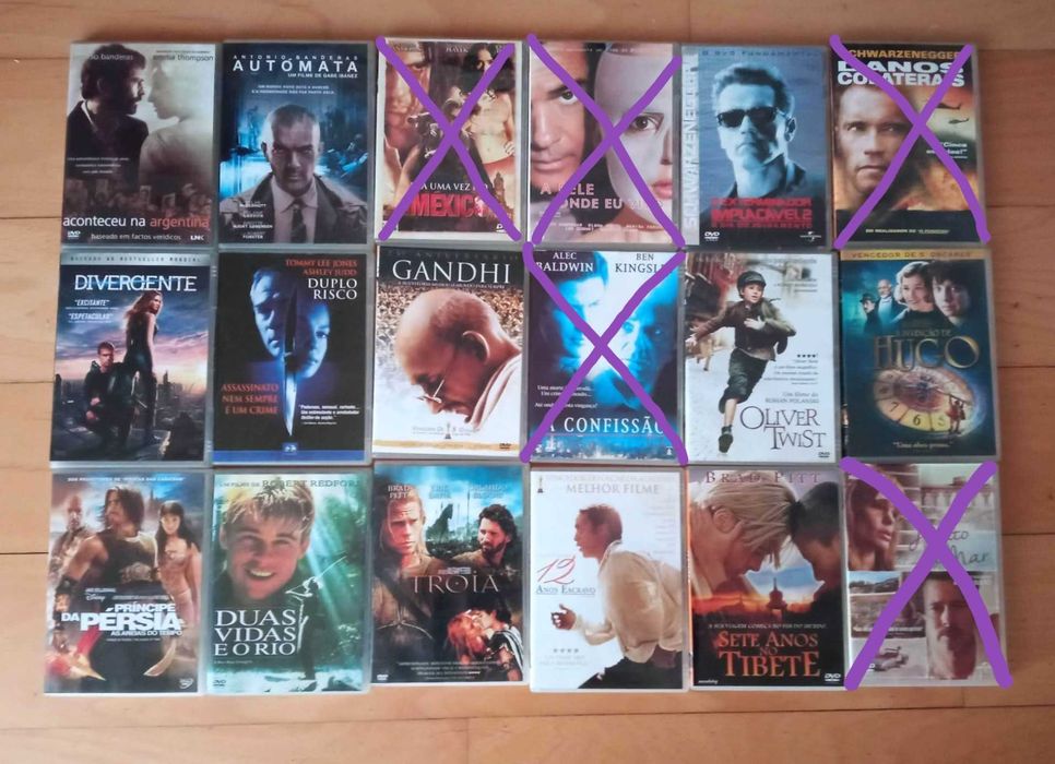 Venda de Filmes - Variados 2M - Todos os filmes a 2€ Venteira • OLX.pt