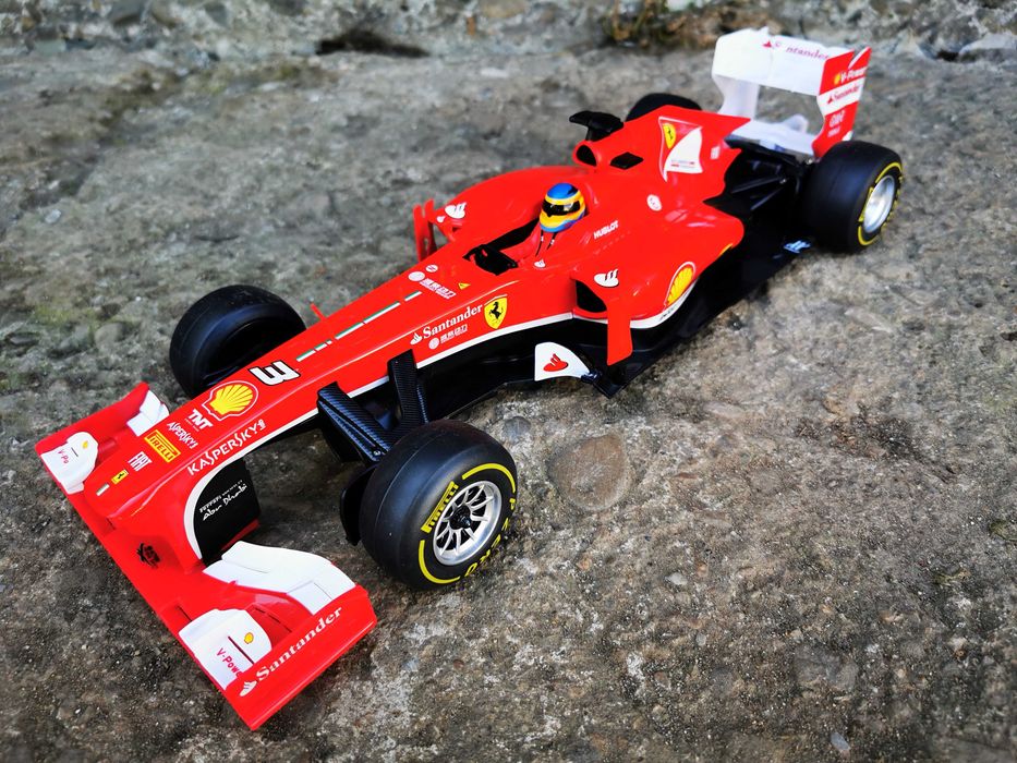 Formuła 1 Shell BOLID FERRARI F1 Zdalnie Sterowany Auto PILOT RC 2.4G ...