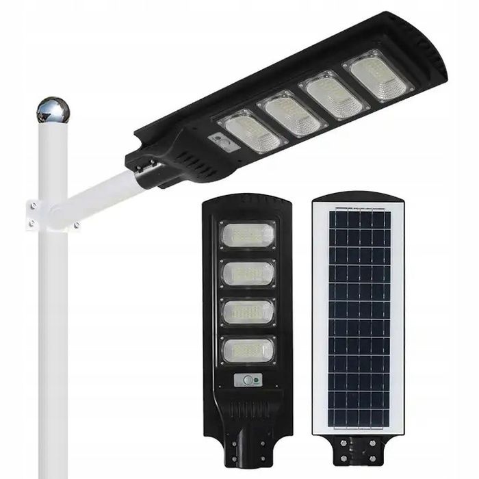MOCNA Lampa Solarna ULICZNA Latarnia LED COB Pilot SOLAR 700W Warszawa Białołęka • OLX.pl