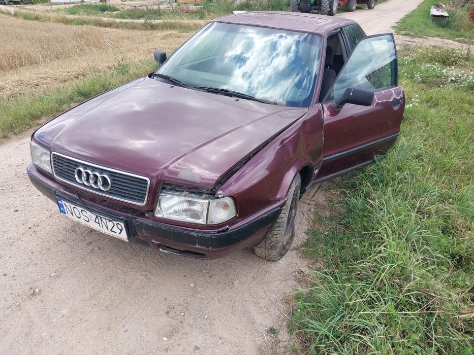 Audi 80 b4 1.9 tdi 1z silnik skrzynia akm drzwi lampa grill klapa ...