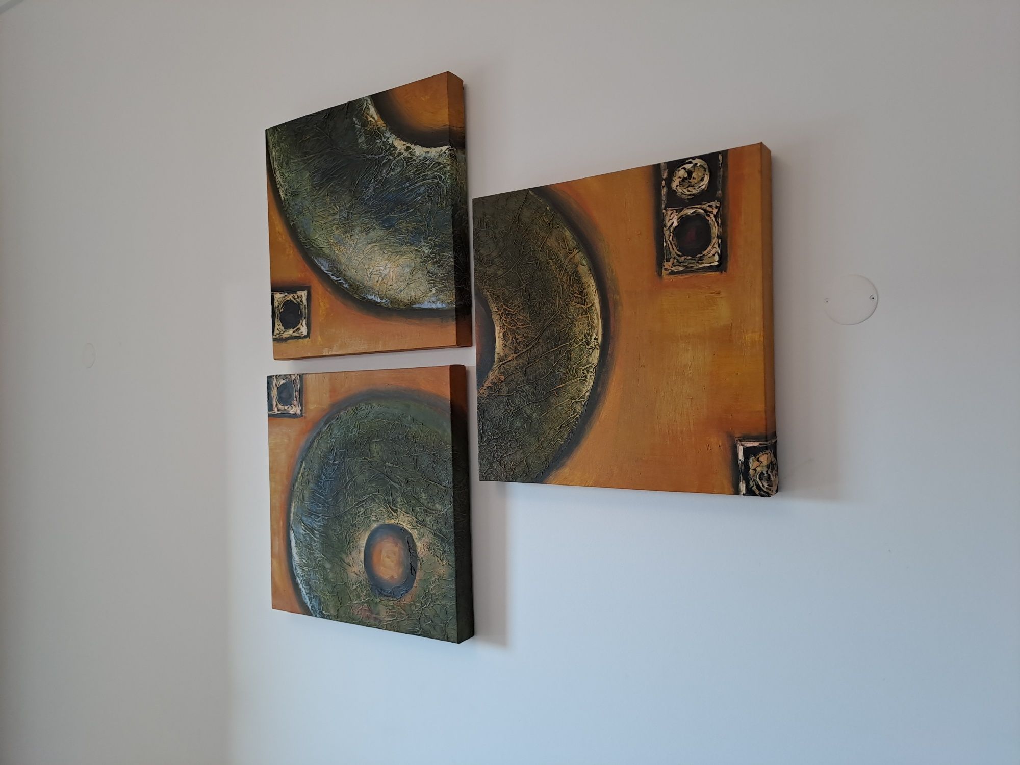 Conjunto de 3 Telas pintura a Óleo Vila Nova De Famalicão E Calendário ... Conjunto de 3 Telas pintura a Óleo Vila Nova De Famalicão E Calendário ...