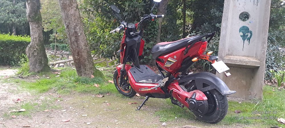 Vendo Mota eléctrica Acm power es049 60v 35ah vermelha, 55km autonomia ...