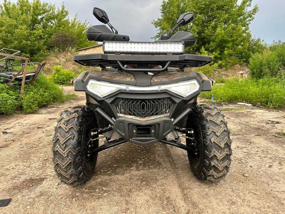 Квадроцикл Shark 250 (Camo) | 4×2, варіатор, багажники, LED-оптика: 2 ...