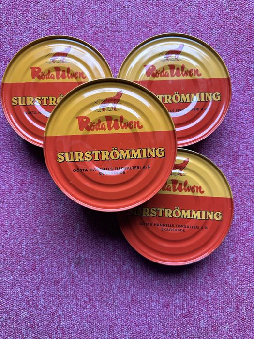 Сюрстрёмминг Surstromming Roda Ulven 400g риба: 890 грн. - Продукти ...