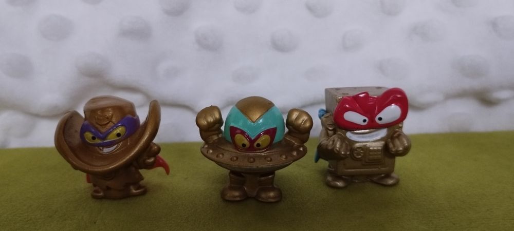 Złote rzadkie Super Zings -Alien Bandit,Outlaw Clint, Kapitan Hardlock ...